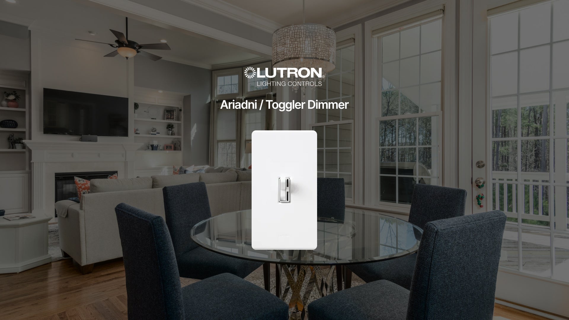 Lutron Ariadni Toggler Dimmer | Energy-Saving Toggle & Slide Light Control – Ready Wholesale ...