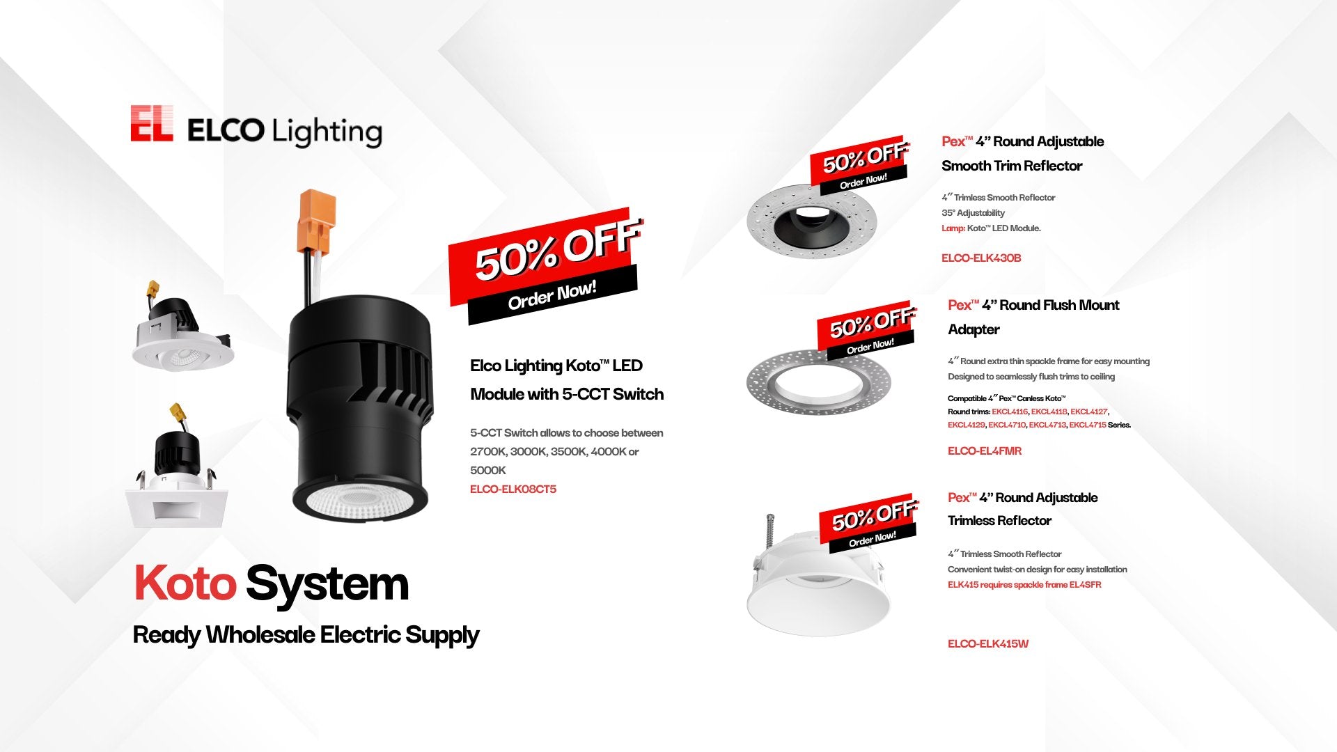 ELCO Lighting – Premium Recessed Lighting & Accessories for Any Space ...