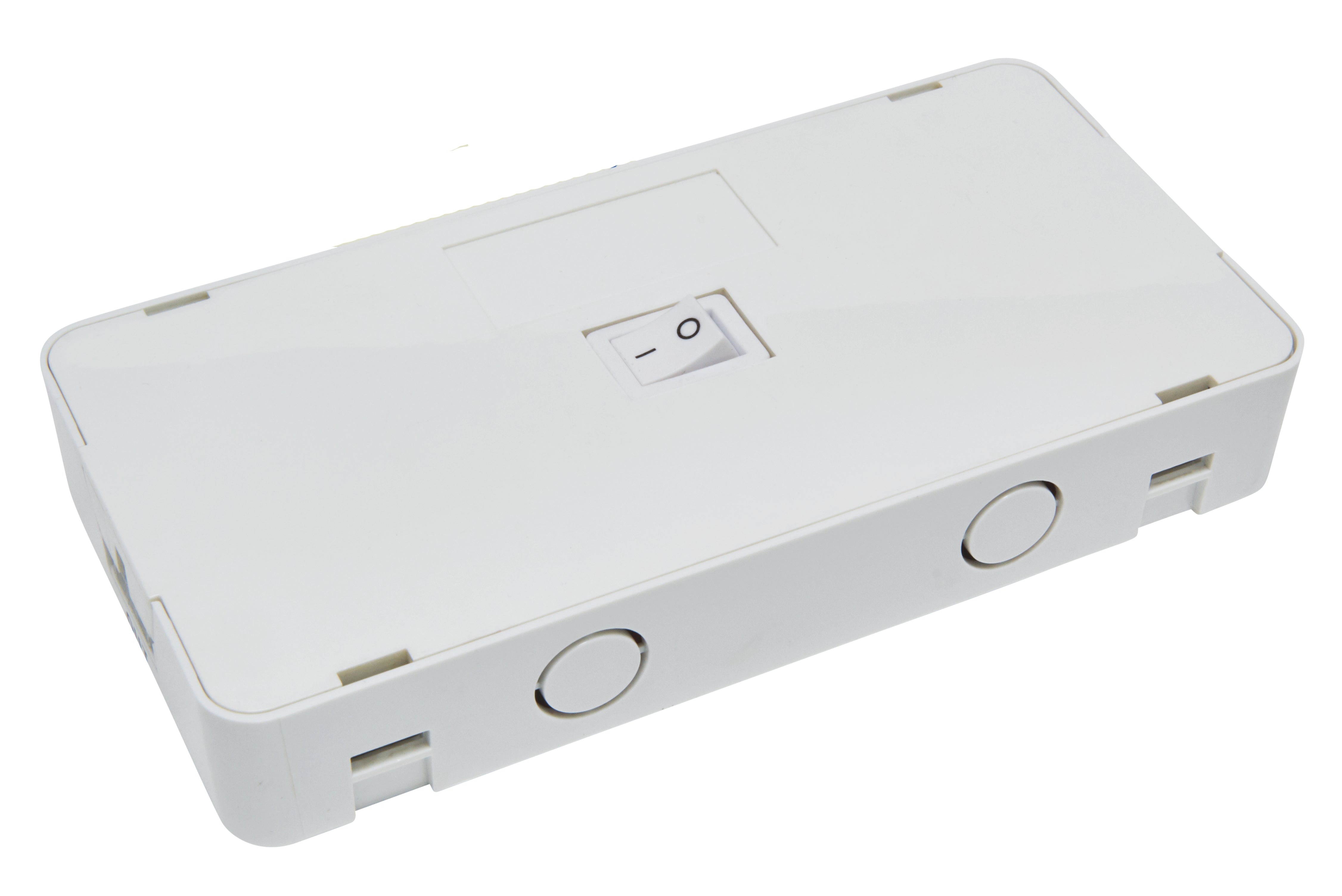 Elco EUDJBX Junction Box for hard wire connection with On/Off switch f ...